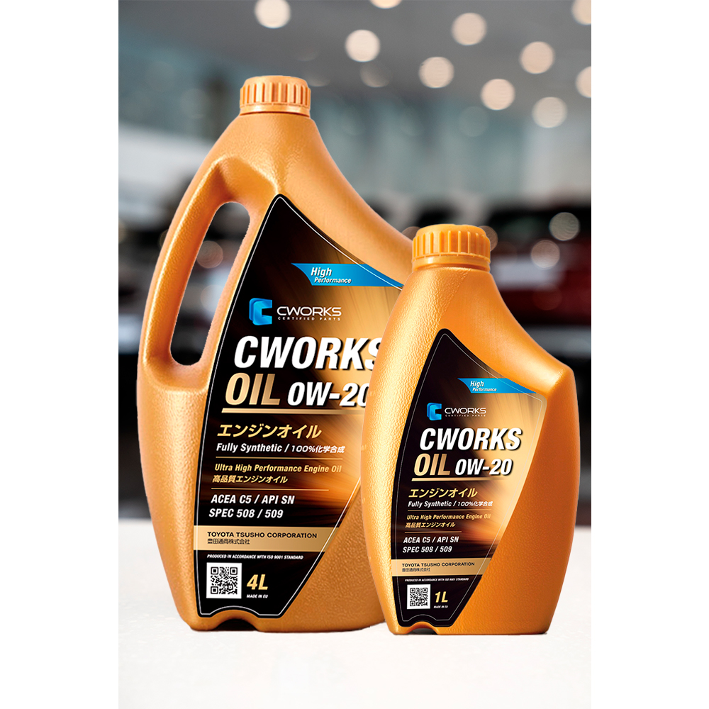 МОТОРНОЕ МАСЛО CWORKS OIL 0W-20 SPEC A100R0004