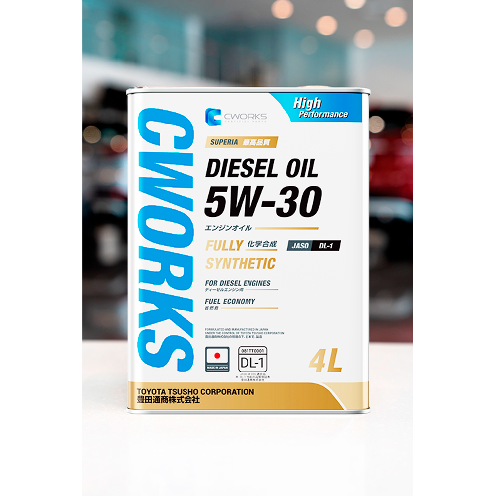 МОТОРНОЕ МАСЛО CWORKS OIL 5W-30 SUPERIA Diesel A12SR1004